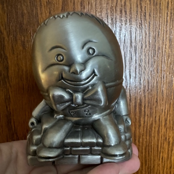 Other | Vintage Humpty Dumpty Pewter Coin Piggy Bank | Poshmark